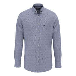 Fynch-Hatton Hemd Herren Gr&ouml;&szlig;e XXL royalblau / wei&szlig;