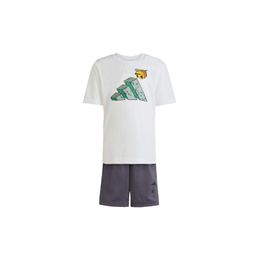 Adidas Sportswear Trainingsanzug 'ADIDAS MINECRAFT TRAINING SUMMER' Jungen Gr&ouml;&szlig;e 98 gelb / gr&uuml;n / schwarz / wei&szlig;