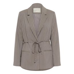 Kaffe Blazer 'KAmeril' Damen Gr&ouml;&szlig;e 46 beige / grau