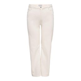 Only Carmakoma Jeans 'CARWilly' Damen Gr&ouml;&szlig;e 39/40 creme
