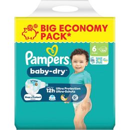 Pampers Windeln Baby Dry Gr. 6 XL (13-18 kg) Big Pack