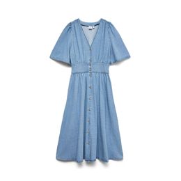 V&eacute;ro Moda Vero Moda Kleid 'VMMelaney' Damen Gr&ouml;&szlig;e 34 blue denim Sommerkleid