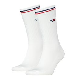 Tommy Hilfiger Socken Damen Gr&ouml;&szlig;e 35/38 blau / blutrot / wei&szlig;