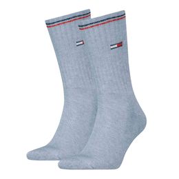 Tommy Hilfiger Socken Damen Gr&ouml;&szlig;e 35/38 blau / blutrot / wei&szlig;