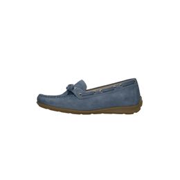 Gabor Mokassin Damen Gr&ouml;&szlig;e 38.5 blau Sommerschuhe