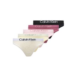 Calvin Klein Underwear String Damen Gr&ouml;&szlig;e XS hellgelb / hellpink / hellrot / schwarz