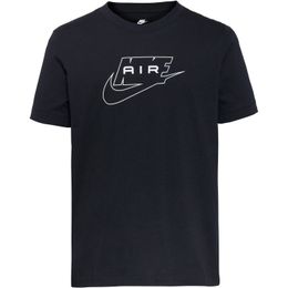 Nike NSW Air T-Shirt Jungen - Gr&ouml;&szlig;e 158/164 - schwarz
