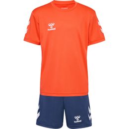 Hummel MLLOGO Trainingsanzug Kinder - Gr&ouml;&szlig;e 152 - orange