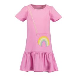Blue Seven Dress girl size 110 Smoke blue / Apple / Orange / Eosin