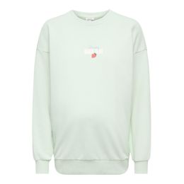 Only Maternity Sweatshirt 'OLMKita' female size M Sky blue / Light green / Pink / White