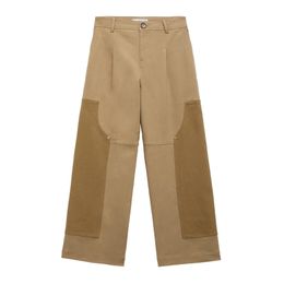 Mango Hose 'JORDI' Damen Gr&ouml;&szlig;e 44 camel / umbra