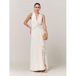 S&aacute;vel Evening Dress 'HENNIE MAXI DRESS' female size 38 White