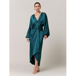 S&aacute;vel Kleid 'Irena' Damen Gr&ouml;&szlig;e 44 smaragd Winterkleid