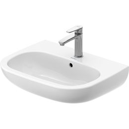 Duravit Waschbecken halbrund 'D-Code' wei&szlig; 60 x 15 x 46 cm