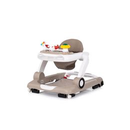 Chipolino Lauflernhilfe little Explorer 4 in 1 Laulernwagen Musik Stopper R&auml;der beige