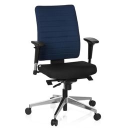 hjh OFFICE Profi B&uuml;rostuhl PRO-TEC 350 Stoff mit Armlehnen (h&ouml;henverstellbar)