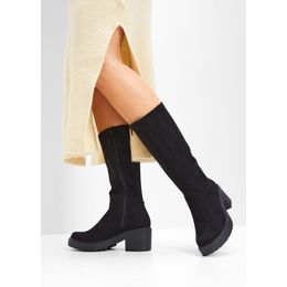 bonprix Stiefel, schwarz, Vegan