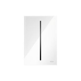TECE TECEfilo Sensorblende 9242064 Glas, f&uuml;r elektronisches Sp&uuml;lsystem, wei&szlig; gl&auml;nzend