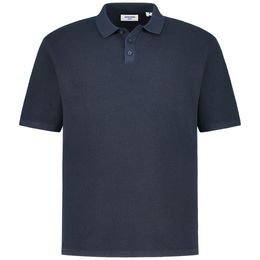 Jack & Jones Gro&szlig;e Gr&ouml;&szlig;en Jack&Jones Strick-Poloshirt aus Baumwollmischung Farbe blau Gr&ouml;&szlig;e: 3XL