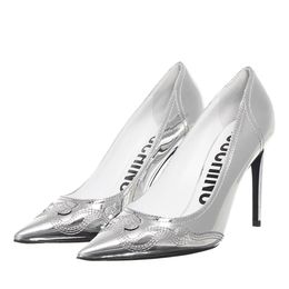 Moschino Pumps & High Heels - Scarpa Donna - Gr. 38 (EU) - in Silber - f&uuml;r Damen