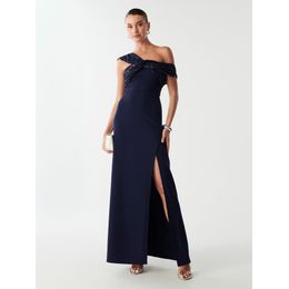 BWLDR Abendkleid 'Trisha' Damen Gr&ouml;&szlig;e 40 marine Winterkleid