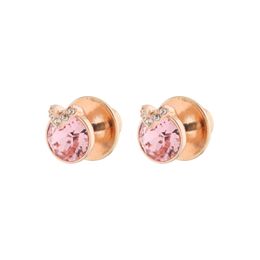 Swarovski Ohrringe Damen Gr&ouml;&szlig;e One Size rosegold / ros&eacute; / transparent