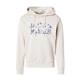 Jack & Jones Jack & Jones Sweatshirt 'JJEBryan' Herren Gr&ouml;&szlig;e XXL ecru / navy / pfirsich / wei&szlig;