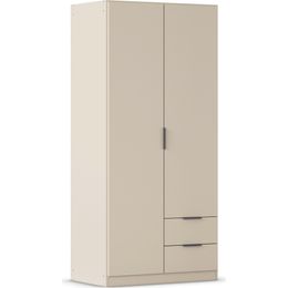 Kleiderschrank Rauch, B:91cm H:197cm T:54cmbeige (champagner), Holzwerkstoff, Kinderzimmer, Schr&auml;nke, "Dreht&uuml;renschrank Schrank Garderobe Ankleide