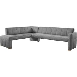 Essbank, B:265cm H:83cm T:199cm, grau, exxpo - SOFA FASHION, Sitzb&auml;nke, elegant und modern mit hohem Sitzkomfort