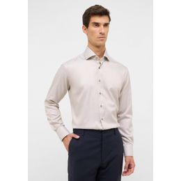Eterna Herren Langarmhemd "MODERN FIT"beige, Gr. 48, 100% Baumwolle, Hemden, NON IRON (b&uuml;gelfrei)