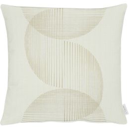 Dekokissen Apelt, B:48cm H:5cm L:48cm, beige, Polyester, Dekokissen_Sitzkissen_Kissenh&uuml;llen, "5702"