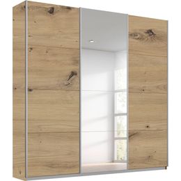 Schwebet&uuml;renschrank Rauch, B:203cm H:229cm T:62cm, braun, Holzwerkstoff, Schr&auml;nke, "Kleiderschrank Schrank Garderobe W&auml;scheschrank TOMA", inkl.