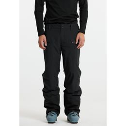 SOS Herren Schneehose "Straja", schwarz, Gr. M, unifarben, 92% Nylon, 8% Elasthan, Hosen, mit einer 20.000 mm Wassers&auml;ule