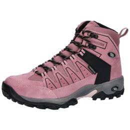 Br&uuml;tting BR&Uuml;TTING Damen Outdoorschuh "Outdoorstiefel Mount Pinos High", Gr. 36, rosa, Leder, Schuhe