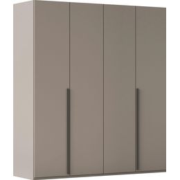 Dreht&uuml;renschrank Rauch, B:201cm H:223cm T:60cmfango, griffe graphit, Holzwerkstoff, Schr&auml;nke, "Kleiderschrank Schrank Garderobe W&auml;scheschrank