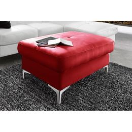 Hocker COTTA, B:95cm H:47cm T:64cm, rot, Wohnzimmer, Hocker, "Sammy"