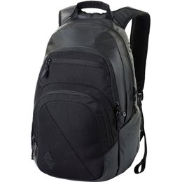 Nitro Kinder Schulrucksack "Stash 29", schwarz, Polyester, Rucks&auml;cke, Alltagsrucksack, Rucksack f&uuml;r Freizeit, Schule, Arbeit und Reise