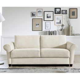 Schlafsofa Bali, B:211cm, beige, 92% Polyester, 8% Polyacryl, Jugendzimmer, Sofas, "ELISA Dauerschl&auml;fer in 140 und 160er Breite", komfortabler