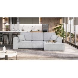 OTTO home "BEATRICE optionale Schlafsofa mit Bettkasten, B/T/H: 265/170/86 cm" L-Form, wahlweise auch mit Bettfunktion und Bettkasten