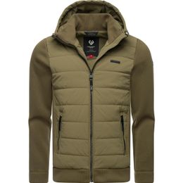 Ragwear Herren Steppjacke "Doryan", gr&uuml;n, Gr. L, Obermaterial 1: 98% Nylon, 2% Elasthan; Obermaterial 2: 100% Polyester; Innenfutter: 100% Polyester;