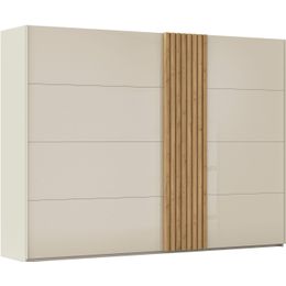 Schwebet&uuml;renschrank Rauch, B:301cm H:223cm T:69cm, beige, Holzwerkstoff, Schr&auml;nke, "Kleiderschrank Schrank Garderobe W&auml;scheschrank TEGIO", mit