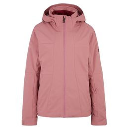 Ziener Damen Skijacke "TASSILA", rosa, Gr. 40, Obermaterial alle Farben au&szlig;er schwarz, green frost stru: 100% Polyester recycled, Obermaterial Farbe