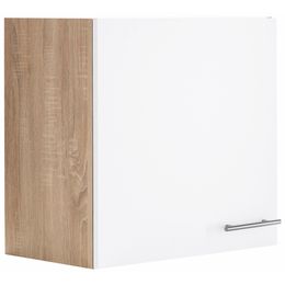 H&auml;ngeschrank Optifit, B:60cm H:58cm T:35cm, wei&szlig;, K&uuml;che, Schr&auml;nke, "Kalmar"