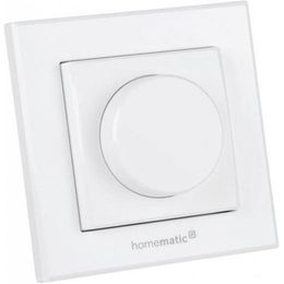 homematic IP Lichtschalter "Drehtaster (154888A0)", B:5,5cm H:5,5cm L:2,7cm, wei&szlig;, Schalter