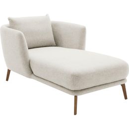 Sch&ouml;ner Wohnen Kollektion Chaiselongue, B:101cm H:71cm T:161cm, wei&szlig;, SCH&Ouml;NER WOHNEN-KOLLEKTION, 16% Baumwolle, 79% Polyester, 5% Polyacryl, Sofas, "Pearl - 5 Jahre