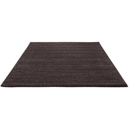 Hochflor-Teppich Esprit, B:40cm H:25mm L:60cm, braun, Polypropylen (PP), Teppiche, "Campus 2.0, ESP-0030", Shaggy, Langflor, weich, Wohnzimmer