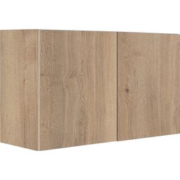 H&auml;ngeschrank Optifit, B:100cm H:57,6cm T:34,6cm, braun, K&uuml;che, Schr&auml;nke, "Roth", Breite 100 cm