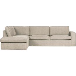 Ecksofa Woood, B:283cm H:92cm T:197cm, transparent, Wohnzimmer, Sofas, "Thomas", frei im Raum stellbar, Stellma&szlig;e H 92 cm x B 283 cm, L-Form