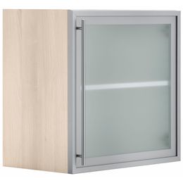 H&auml;ngeschrank Optifit, B:60cm H:57,6cm T:35,2cm, silber, K&uuml;che, Schr&auml;nke, Breite 60 cm