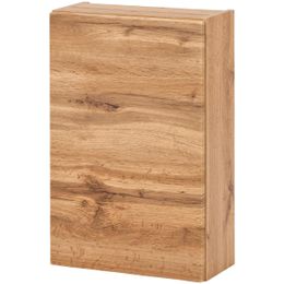 H&auml;ngeschrank Welltime, B:40cm H:64cm, braun, Holzwerkstoff, Badezimmer, Schr&auml;nke, "Kaunas", BxTxH: 40x20x64 cm